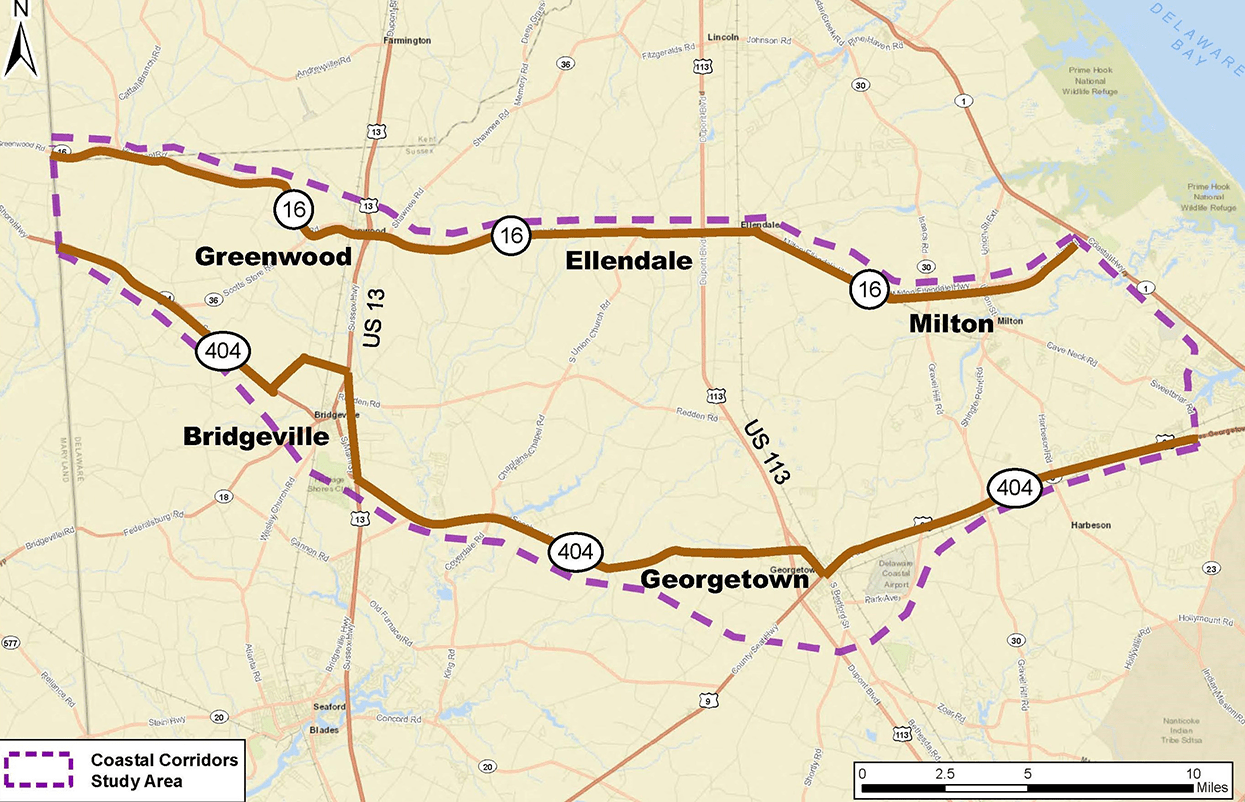 Coastal Corridors Study - Delaware Department of Transportation